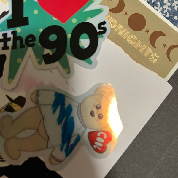 Vintage Beanie Babies Official Club Stickers - Full Set (5 Sheets - 125 ...