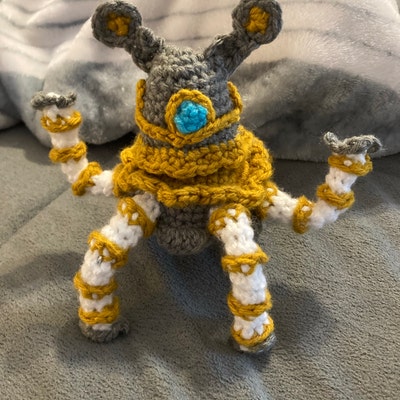 Zelda Amigurumi Pattern Bundle / Sidon, Mipha, Egg Guardian, Guardian ...