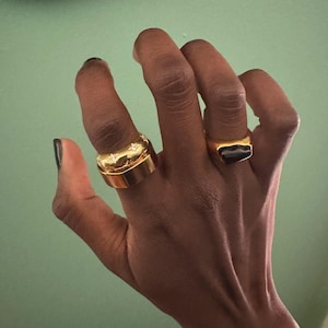 Toi Et Moi Ring and Matching Band Set, Promise Ring, Engagement Ring ...