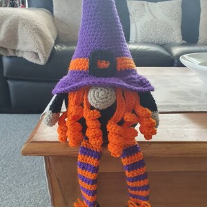 Crochet Pattern Halloween Witch Gnome Pattern Crochet Gnome Bundle ...
