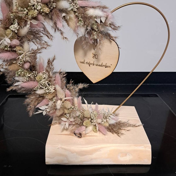 Herz Frische Blumen Trauerschmuck Trauergesteck Eukalyptus Rosen ...