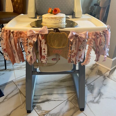 Colorful Rainbow Birthday High Chair Yarn Tassel Felt Ball - Etsy