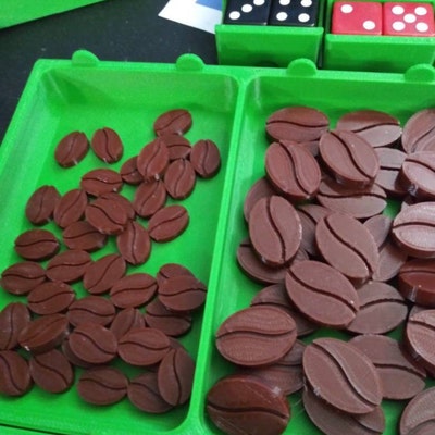 Teotihuacan 50x Deluxe Cocoa Tokens Board Game - Etsy