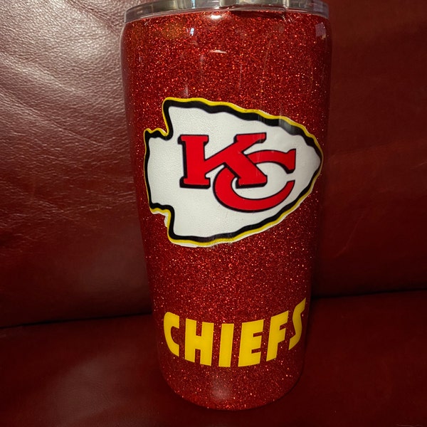 Kansas City Chiefs GLITTER (CUSTOMIZABLE) - Etsy