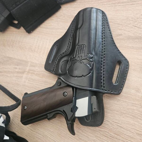 Colt Revolver Holster, Leather Fast Draw Holster Fits Colt Python-colt ...