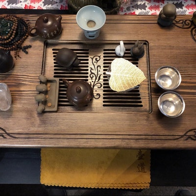 Chinese Tea Table 80 40 16cm/42cm Gongfu gung Fu, Kungfu, Gong Fu ...