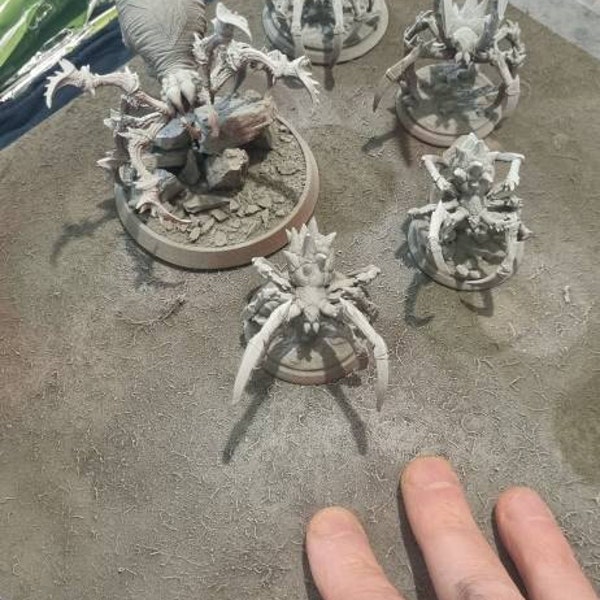 D&D Rock Spiders | RPG Model | Rock Spiders | by White Werewolf Tavern ...