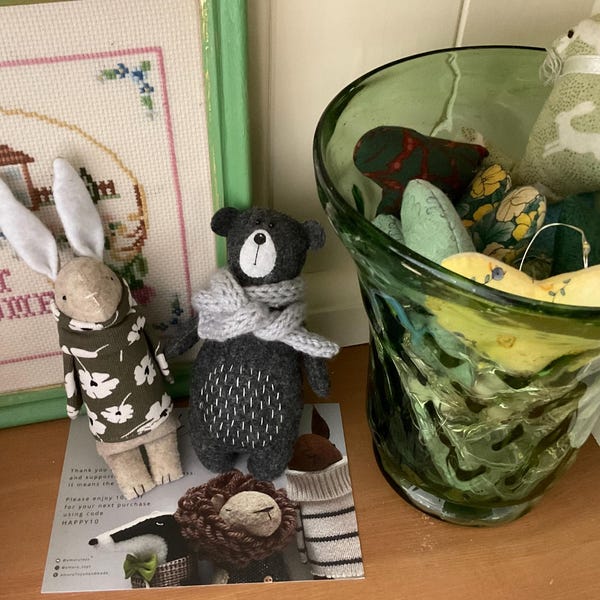 Bunny Rabbit Sewing PATTERN PDF, Stuffed Toys Tutorial, Animals Soft ...