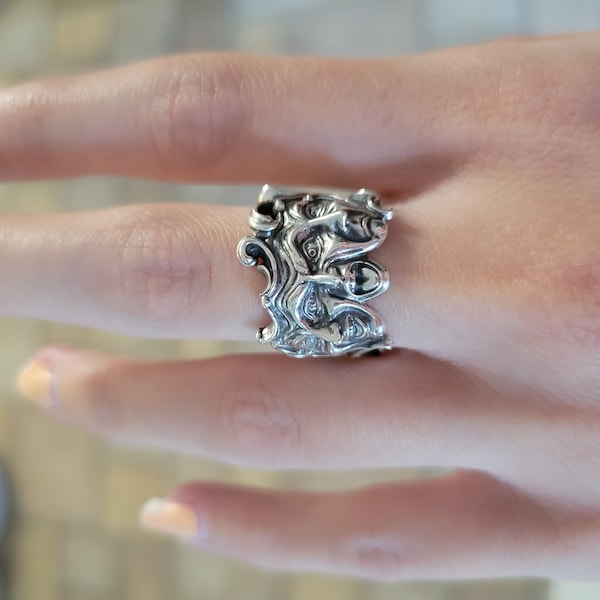 Mood Ring - Three Faces Ring - Theatre Masks Ring - Three Masks Ring ...
