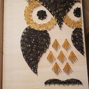 DIY Mini String Art Kit Owl String Art Kit Mini Owl String | Etsy