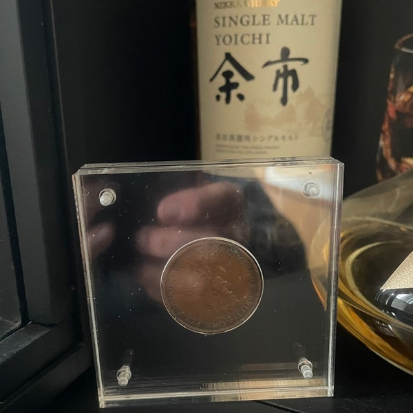 Britannia Perspex/acrylic Coin Display - Etsy