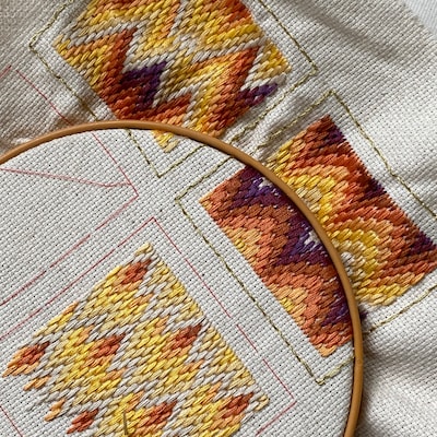 Bargello Sampler - Etsy