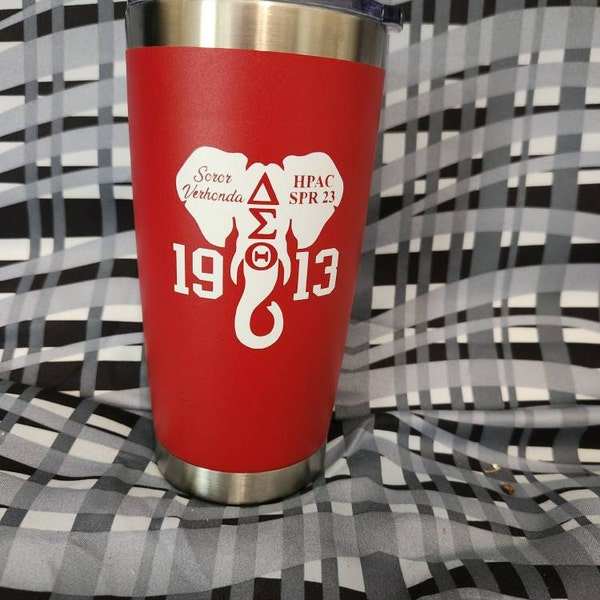 Custom Delta Sigma Theta Tumbler - Delta Sigma Theta, Sorority Gifts ...