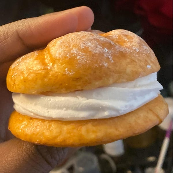 Large Cream Puff Fake Food Replica - Etsy