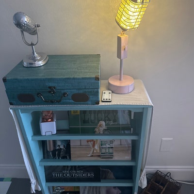 Retro Music Microphone Accent Lamp Table Lamp Home Decor Accent Lamp ...