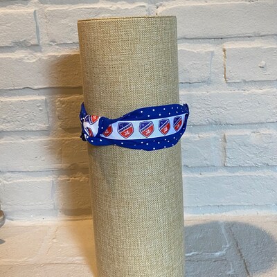 Hockey Ribbon 7/8 Inch Grosgrain Ribbon is White With Black Hockey ...