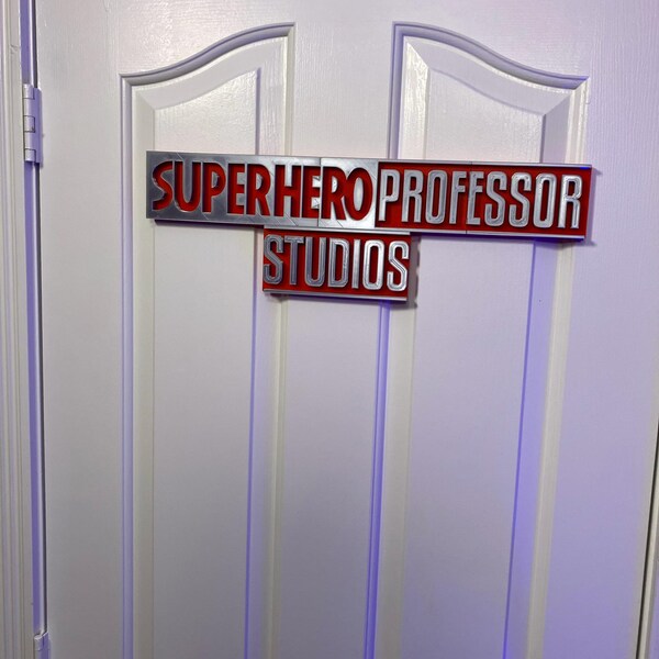 Personalized Custom Marv El Studios Door Sign - Etsy