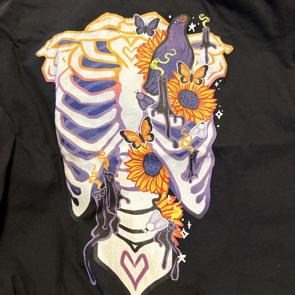 Asexual Subtle Pride Ribcage Sweatshirt | Ace Flag Sweater, Ace Pride ...