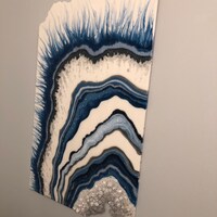 Custom Geode Mural - Etsy