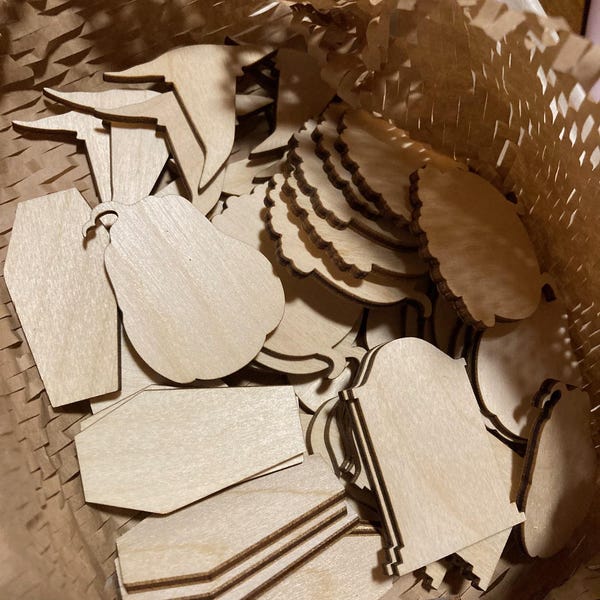 Clover Shape Laser Cut Unfinished Wood Cutout Shapes Always Check Sizes ...