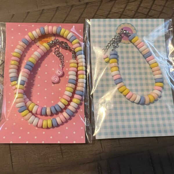 NEW!!! Candy Necklace - Realistic Candy Inspired - Polymer Clay Pastel ...