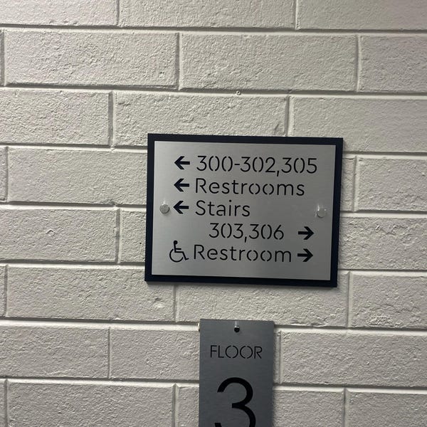 Exit Sign With Grade 2 Braille and Tactile Text. ADA Compliant Exit ...