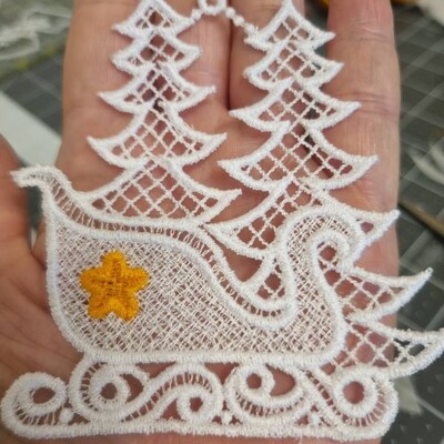 FSL Rooster Free Standing Lace Machine Embroidery Designs Instant ...