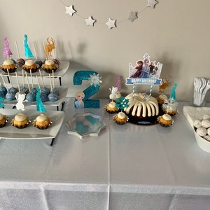 Frozen Elsa Number for Birthday Party - Etsy