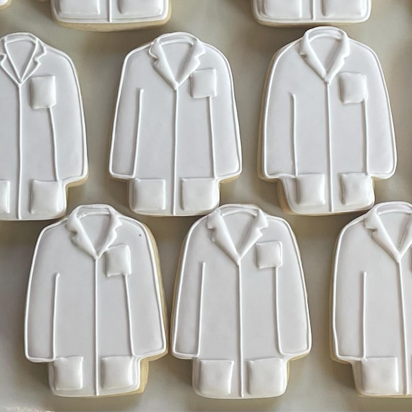 Lab Coat Cookie Cutter - Etsy