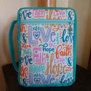 Bible Cover Pdf Sewing Pattern, Digital Sewing Pattern, Zippered Bible ...