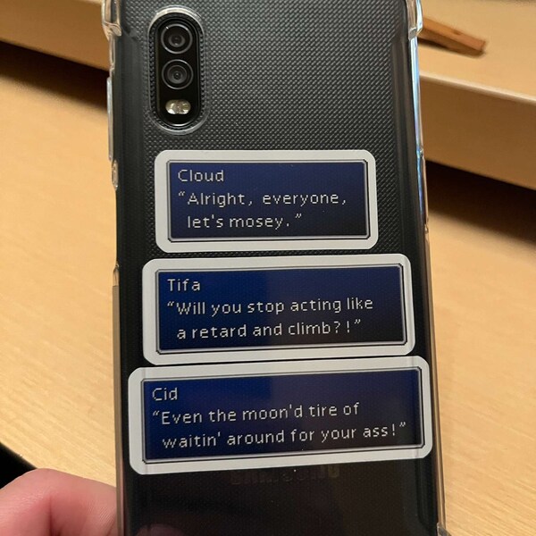 Final Fantasy XIV - Quote Stickers - Sadu Dotharl - Etsy