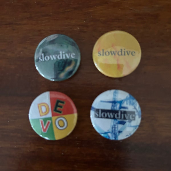 Three Moldy Peaches 25mm 1 Inch Button Pin Badges With Striking Black ...