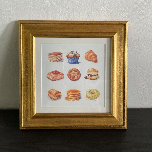 4x5 Inch Black and Gold Boules Photo Frame/office Desktop/mens Gift ...