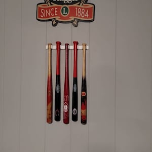 Mini Bat Wall Display Mount set of 2 - Etsy