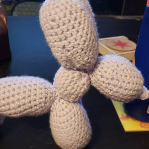 Balloon Animal Dog Crochet PATTERN ONLY Instant DOWNLOAD! Puppy ...