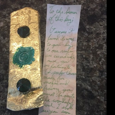 Return to Oz Mombi's Key and the Key to Oz - Etsy