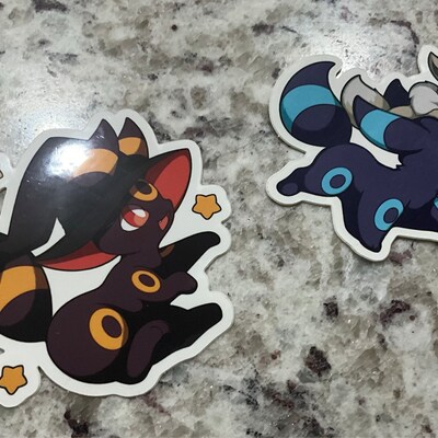 Raichu Peeker Sticker 5, Kawaii Kanto Pokemon Sticker, Cute Waterproof ...