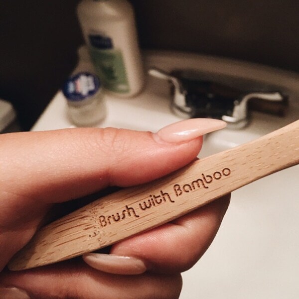 Plant Based Toothbrush - Vegan Toothbrush - Brush With Bamboo - Natural ...