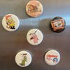 Labyrinth Movie Badge Button Pin Set of 6 - Etsy