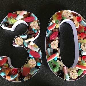 Fillable Number Boxes - Etsy UK