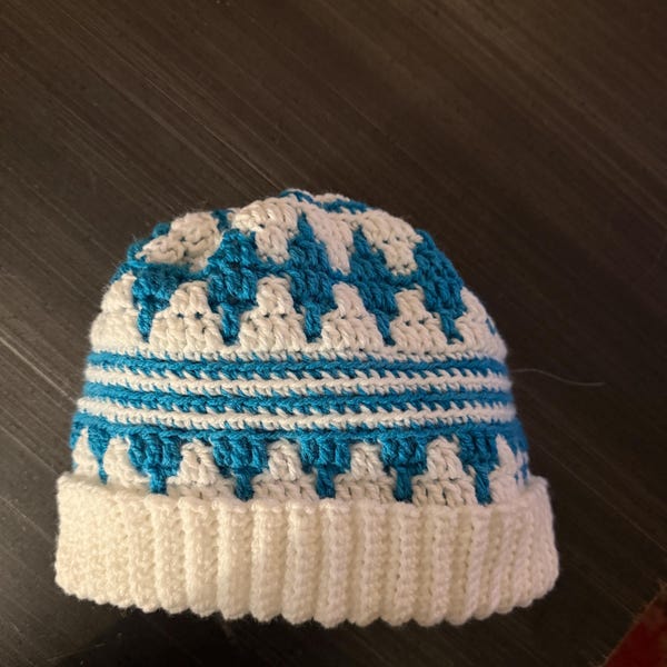 CROCHET PATTERN/ Autumn's Charm Mosaic Hat, Mosaic Crochet Hat Pattern, Crochet Hat Pattern - Etsy