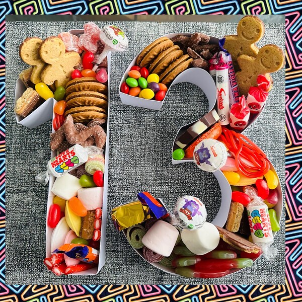 Fillable Number Boxes - Etsy UK