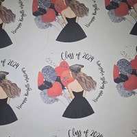 Personalized Stickers, Graduation Party Stickers, Graduation ...