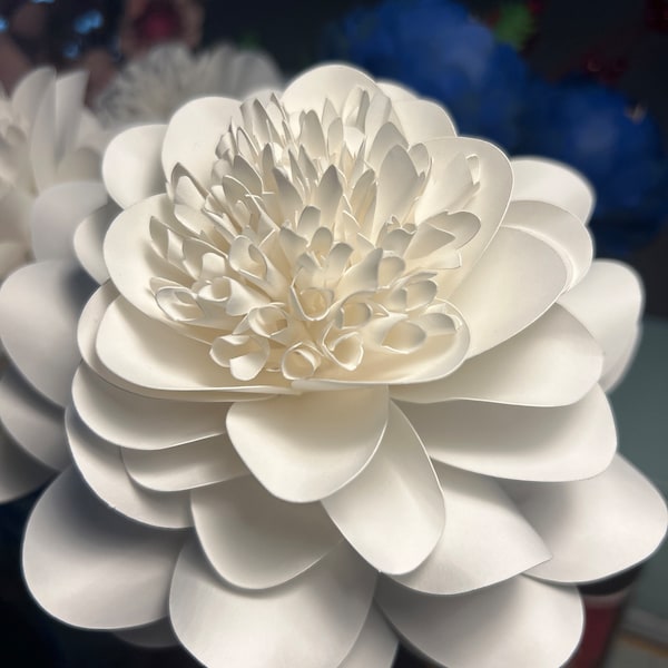 Under the Sea Mini Paper Flower Bundle Digital File PNG DXF SVG Paper ...