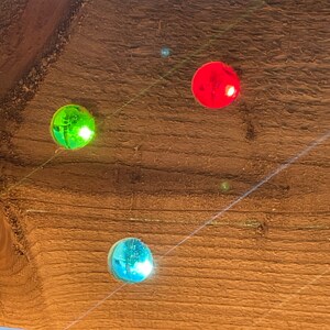 Collection of 6 X Hand Made confetti Glass Marbles 25MM - Etsy