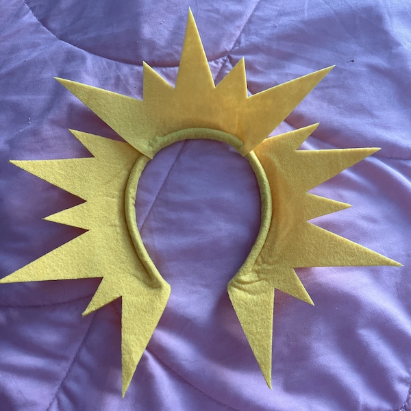 Sunshine Sun Rays Headband or Yellow Tutu Birthday Party Favors Kid ...