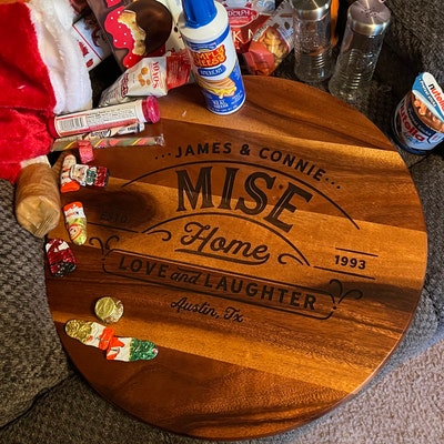 Personalized Lazy Susan, Wedding Gift, Personalized Wedding Gift ...