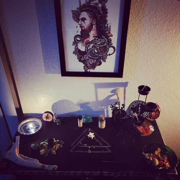 Loki | Loke | Hand Signed Print | Norse Mythology Christmas Gift - Etsy