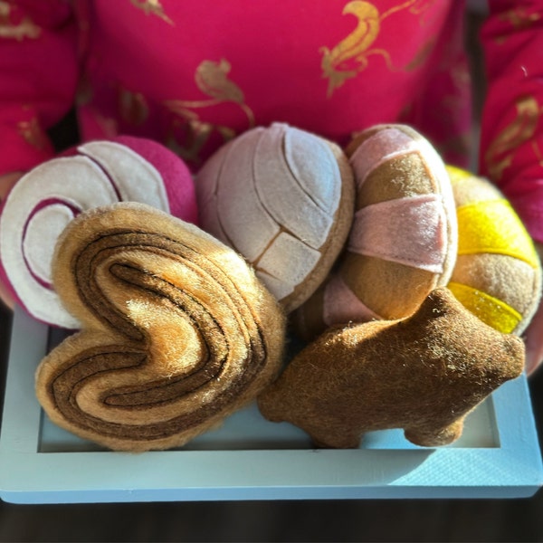 Custom Pan Dulce Pack, Custom Kids Toys, Individual Pan Dulce Toy, Pan ...
