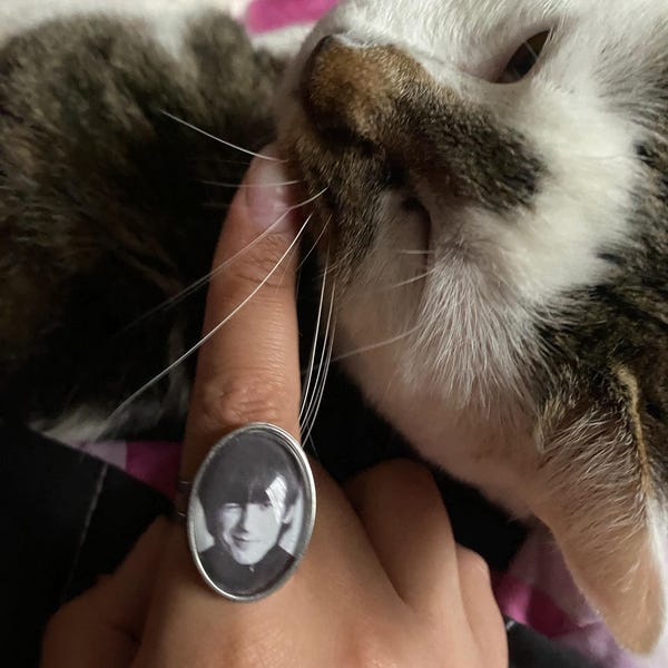 Robert Plant Led Zeppelin Ring | Handmade Image Ring | Americana ...